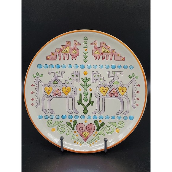 Loddo | Wall Decor | Vintage Studio Art Pottery Handmade Plate ...